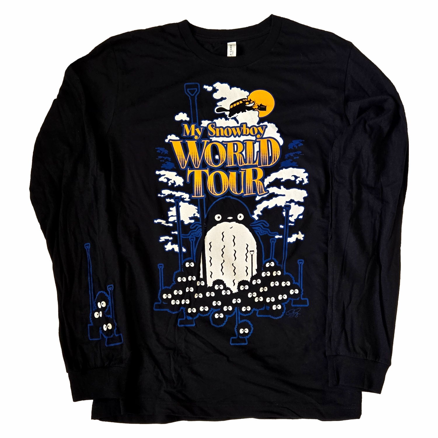 MY SNOWBOY WORLD TOUR L/S TEE - Snowboy Productions