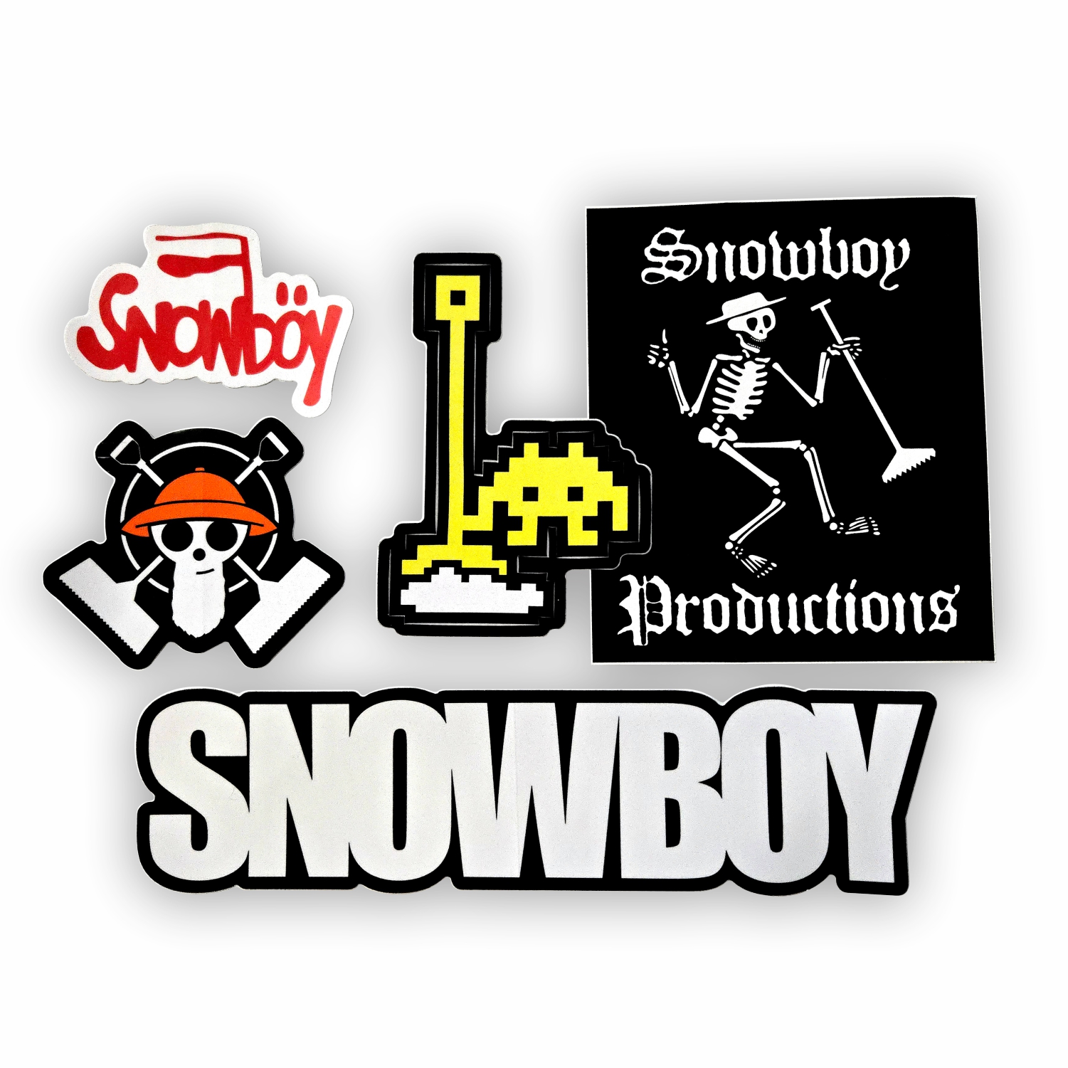 SNOWBOY STICKER PACK - Snowboy Productions